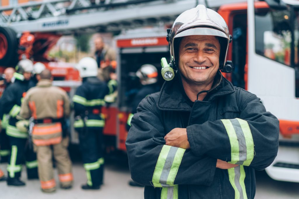 Firefighter’s portrait | Provident FirePlus